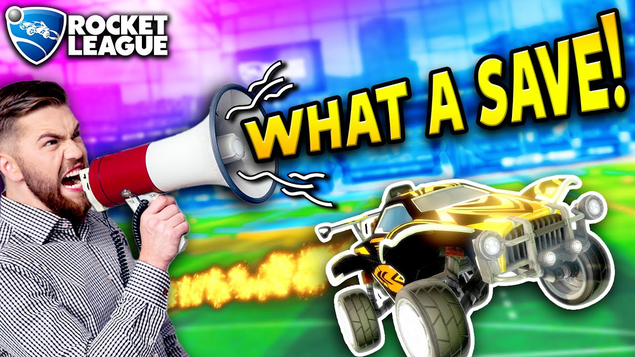 Rocket League, but the Quick Chats YELL at you - YouTube