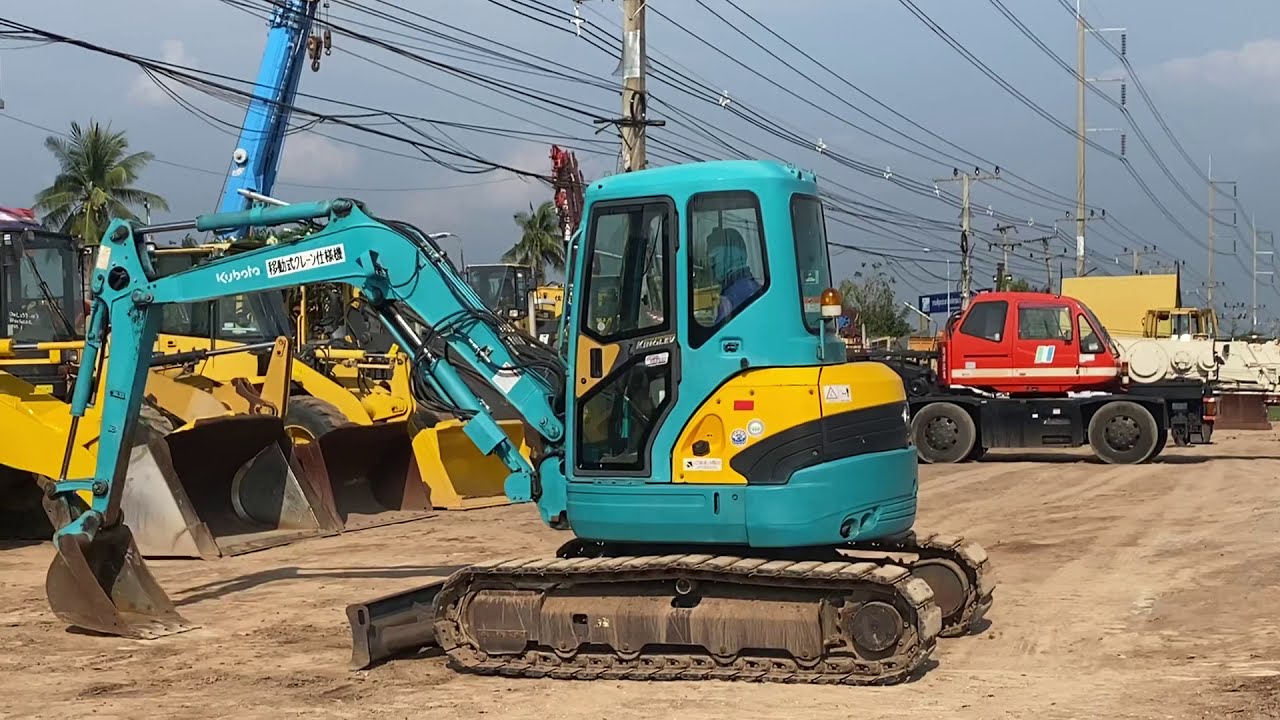 KUBOTA U40-3S www.thaispmotor.com 092-2525952 / 081-2990958 - YouTube