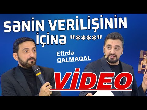 Efirdə QALMAQAL: Pərviz Bülbülə EFİRDƏ ÖZÜNDƏN Çıxdı - VİDEO