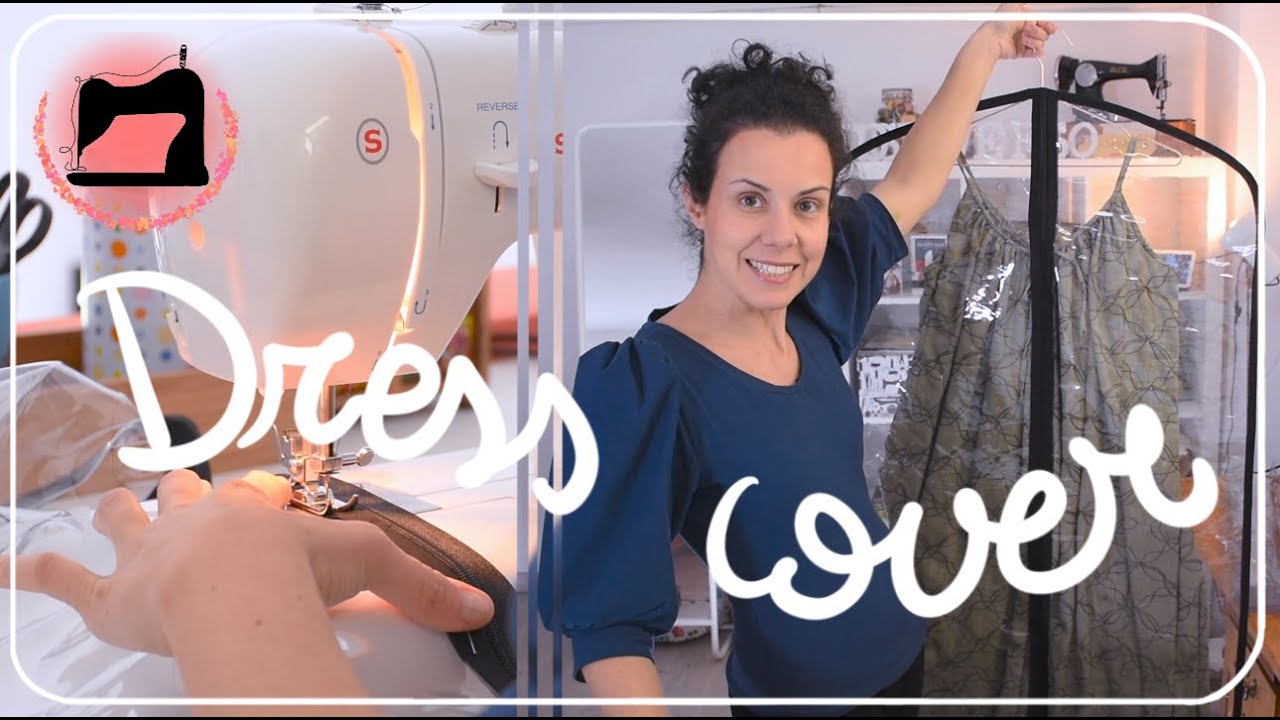 How to make a dress cover. - YouTube
