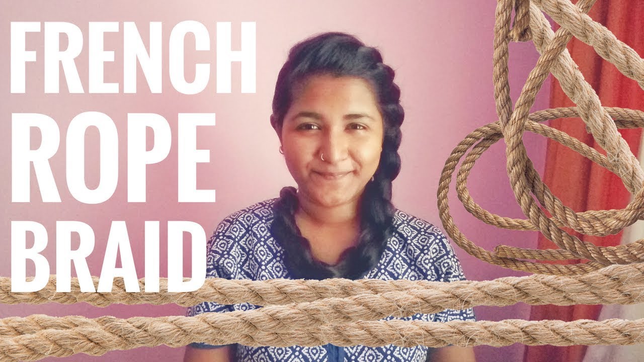 How To Do French ROPE Braid | Hair Basics - YouTube