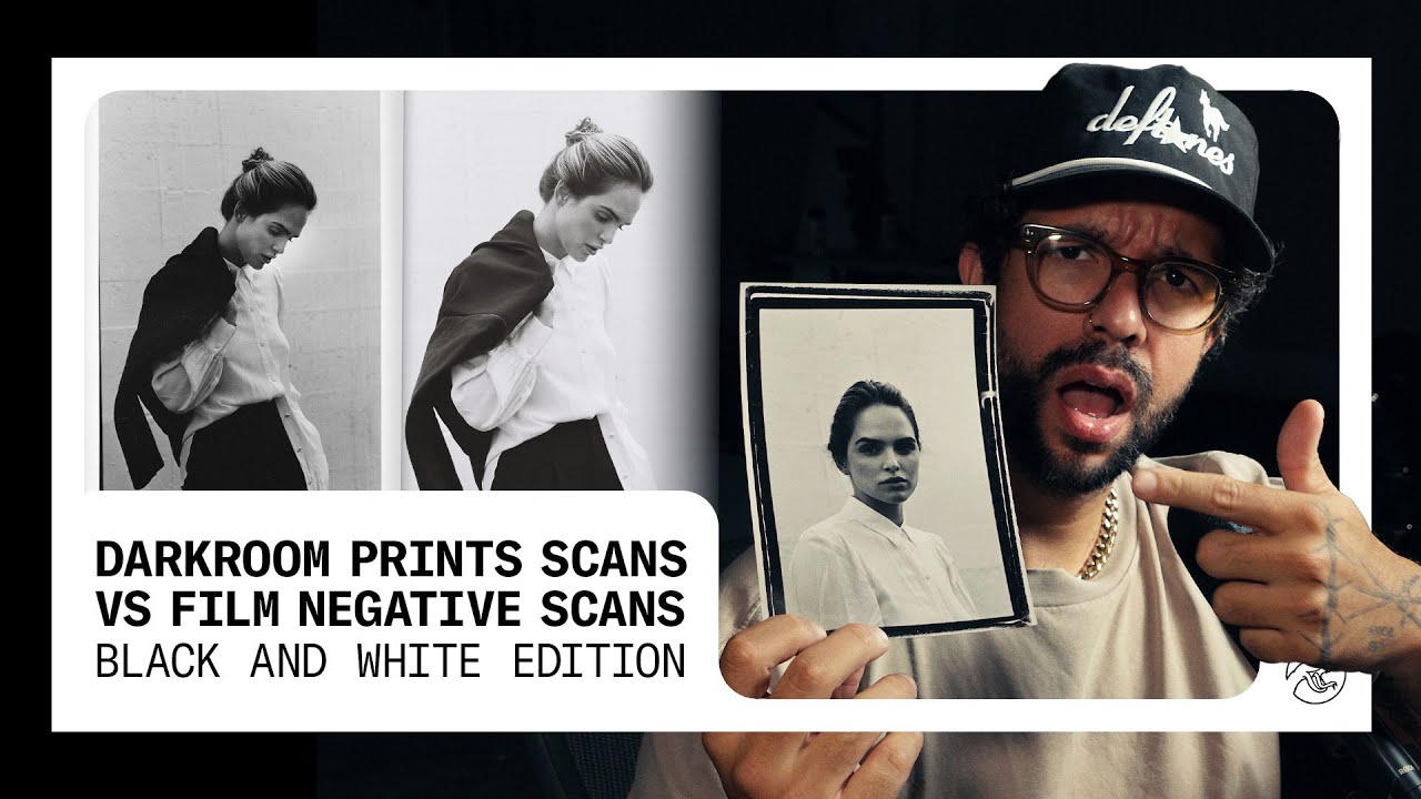 Darkroom Prints Scan vs Negative Film Scans: BLACK AND WHITE EDITION ...