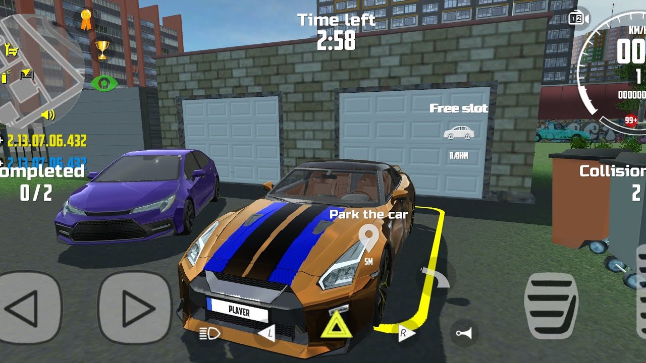 New car parking mission || car simulator 2 || gaming rk || - YouTube