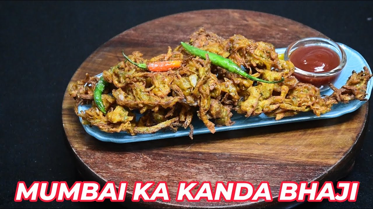 Kanda Bhaji Mumbai Special | Learn How to Make Mumbai's Iconic Kanda ...