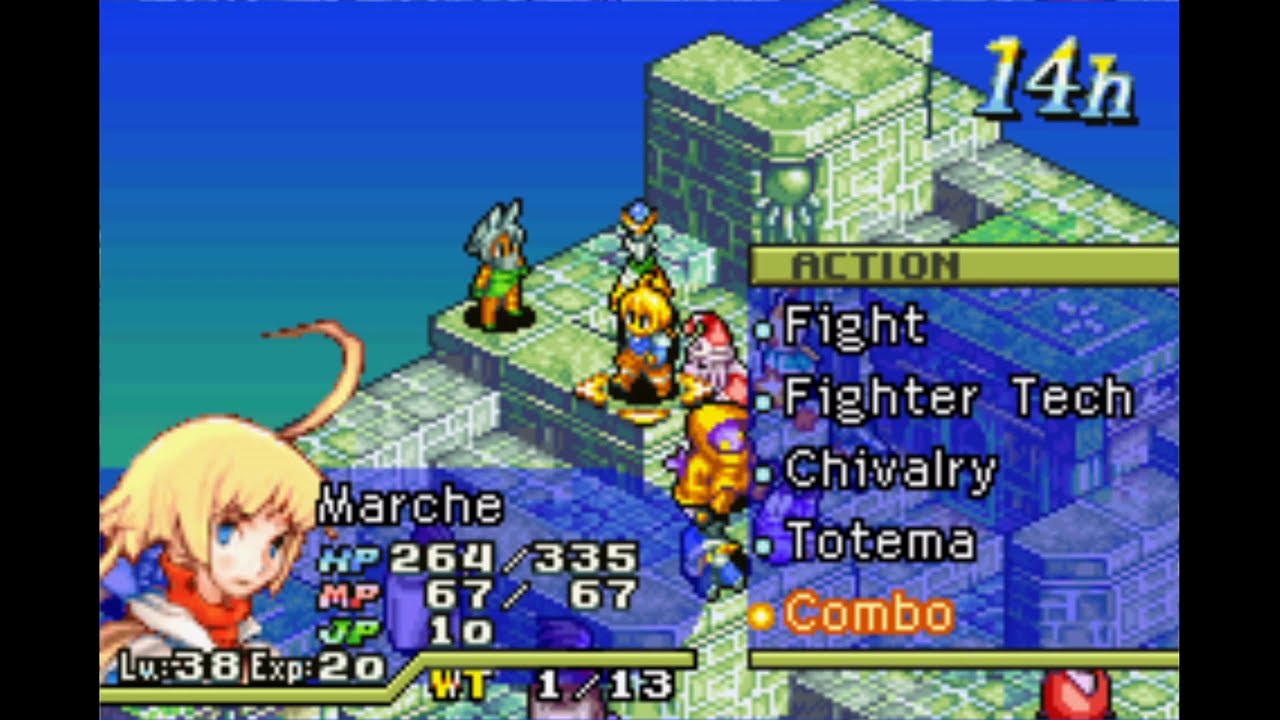 Final Fantasy Tactics Advance - Combat Combo x 2 - YouTube