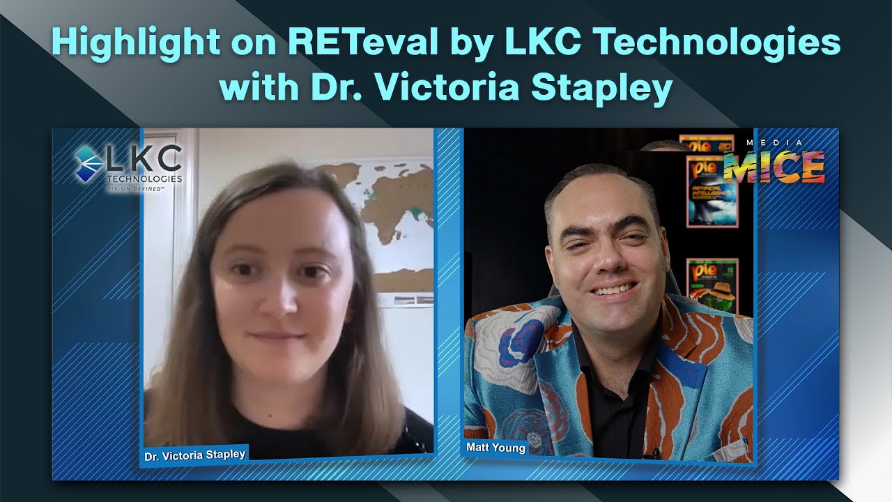 Highlight on RETeval by LKC Technologies with Dr. Victoria Stapley ...