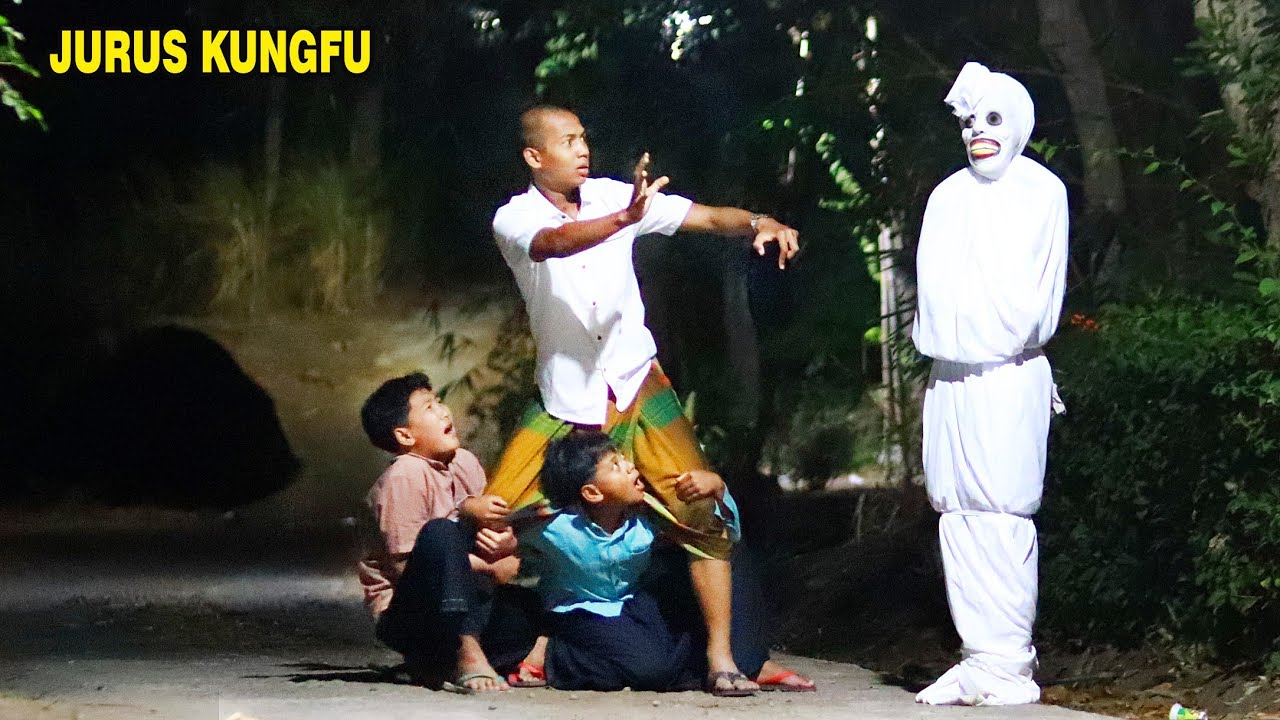 Ngakak𤣠Prank Pocong Super Lucu š„ Funny Ghost Prank New Youtube