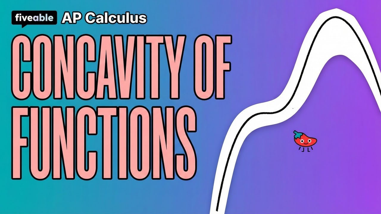 AP Calc - Concavity & Inflection Points | Fiveable Cram Archive