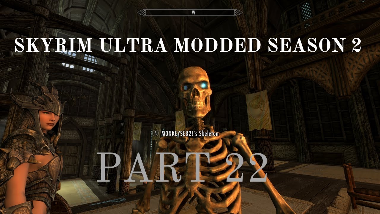 Skyrim Ultra Modded Xbox Series X: Season 2: Part 22: Companions - YouTube