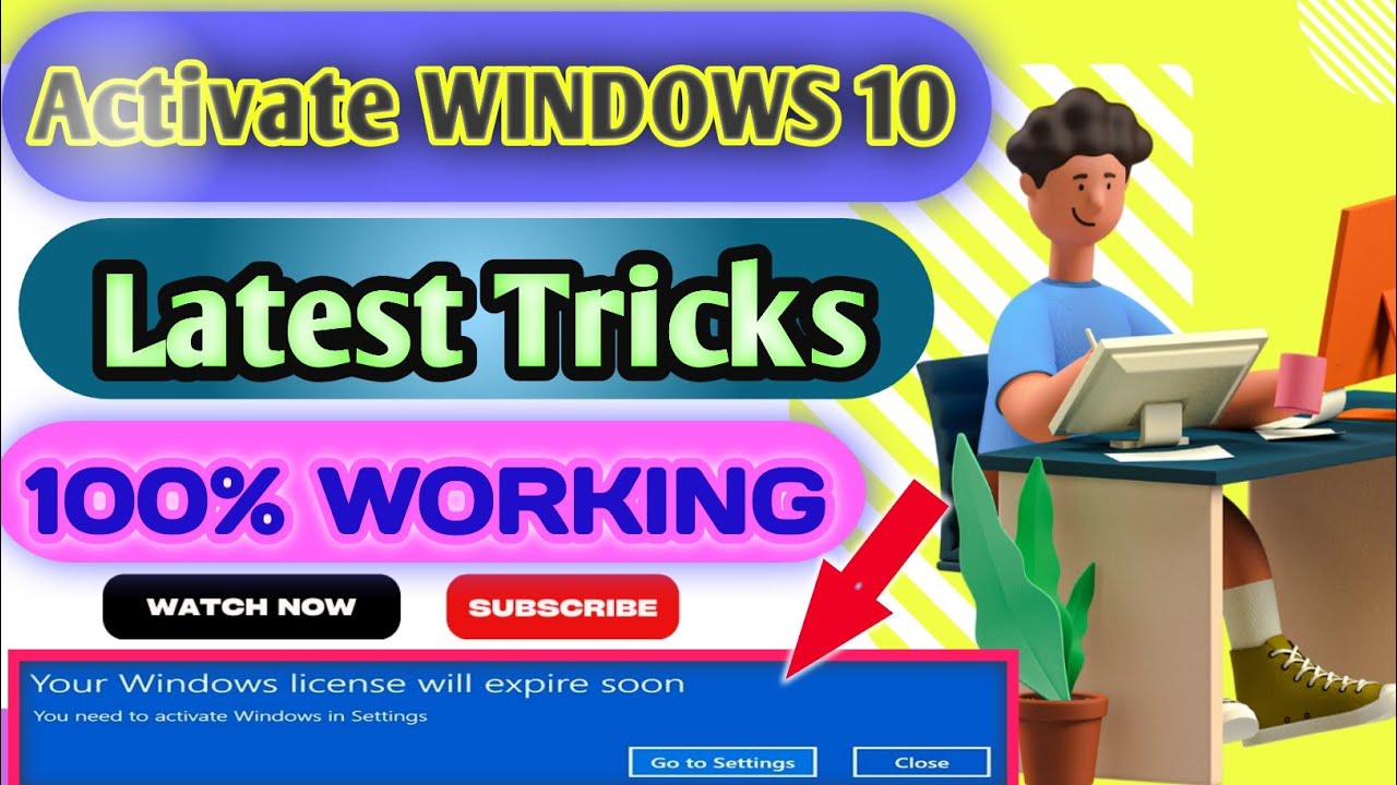 How To Activate Windows 10 For Free II Fix Your Windows License Expires how-to-activate-windows-10-for-free-ii-fix-your-windows-license-expires