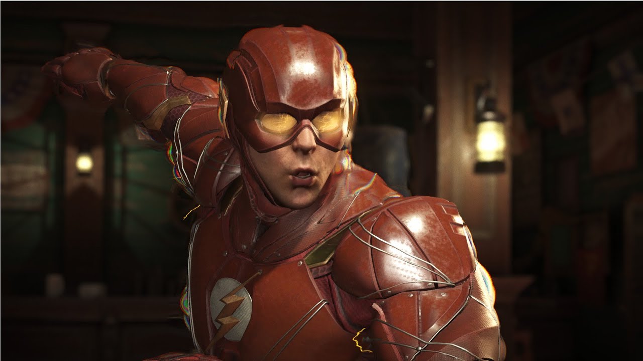 Injustice 2 - Justice League Flash VS Godspeed - YouTube