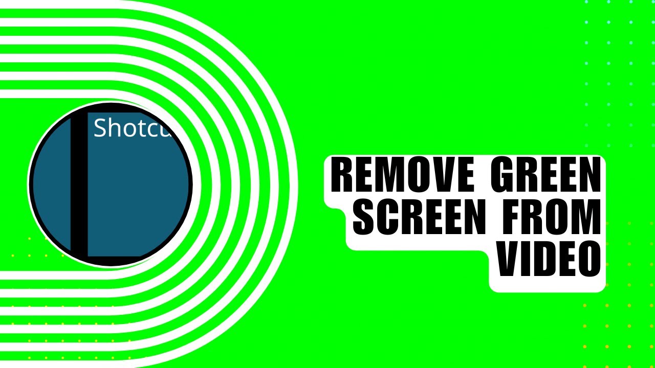 How to Use Green Screen on ShotCut? Remove Green Screen from Video ...