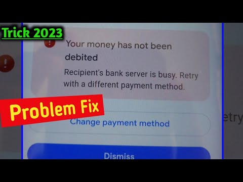 your money has not been debited. recipient's Bank server is busy retry with different payment ...