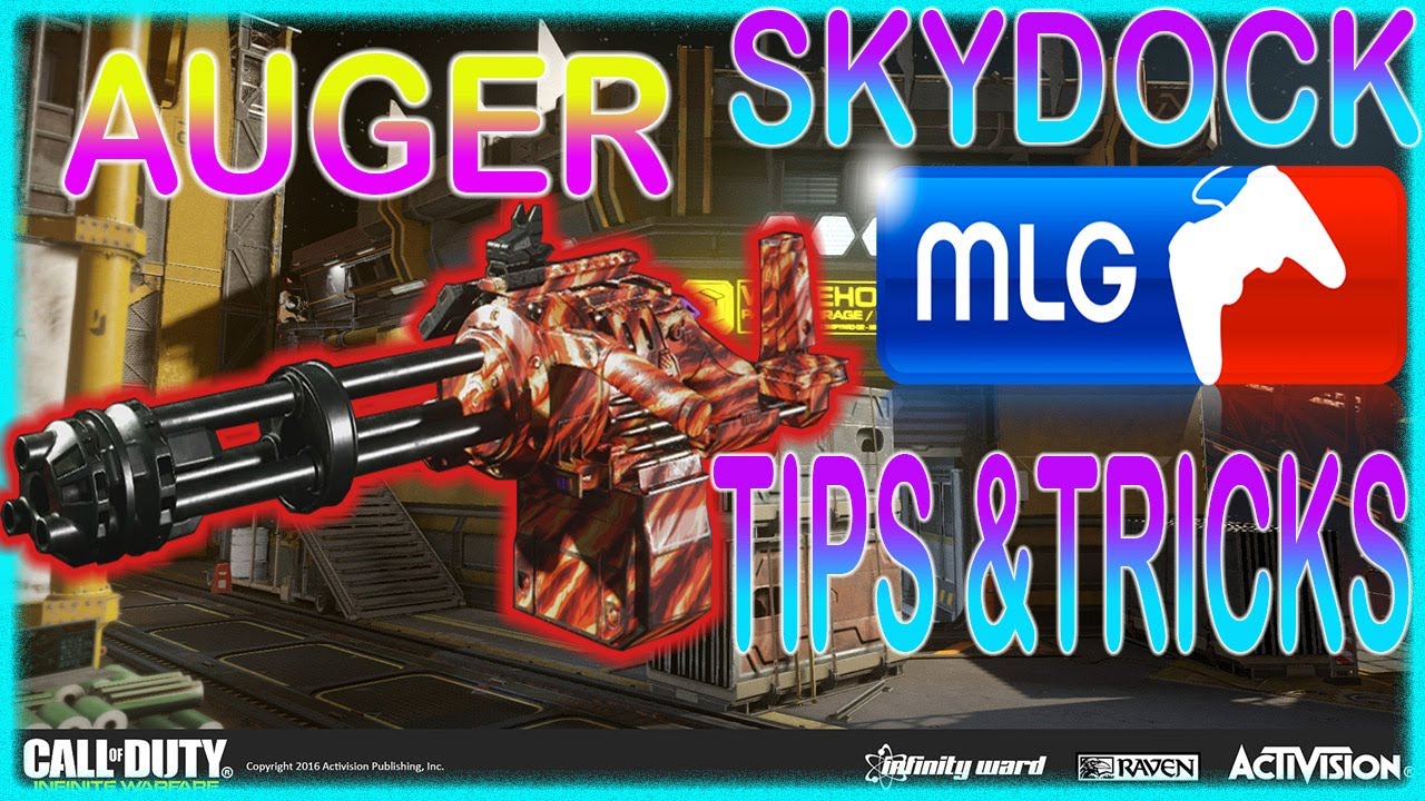 SKYDOCK REVIEW! AUGER LMG WOOOW! (COD Infinite Warfare) - YouTube