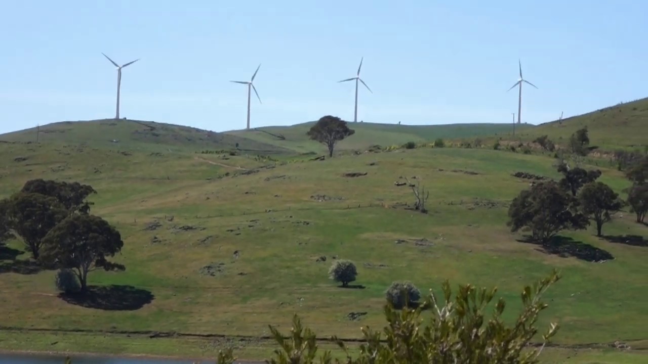 Blayney Wind Farm, Carcoar - New South Wales, Australia - YouTube