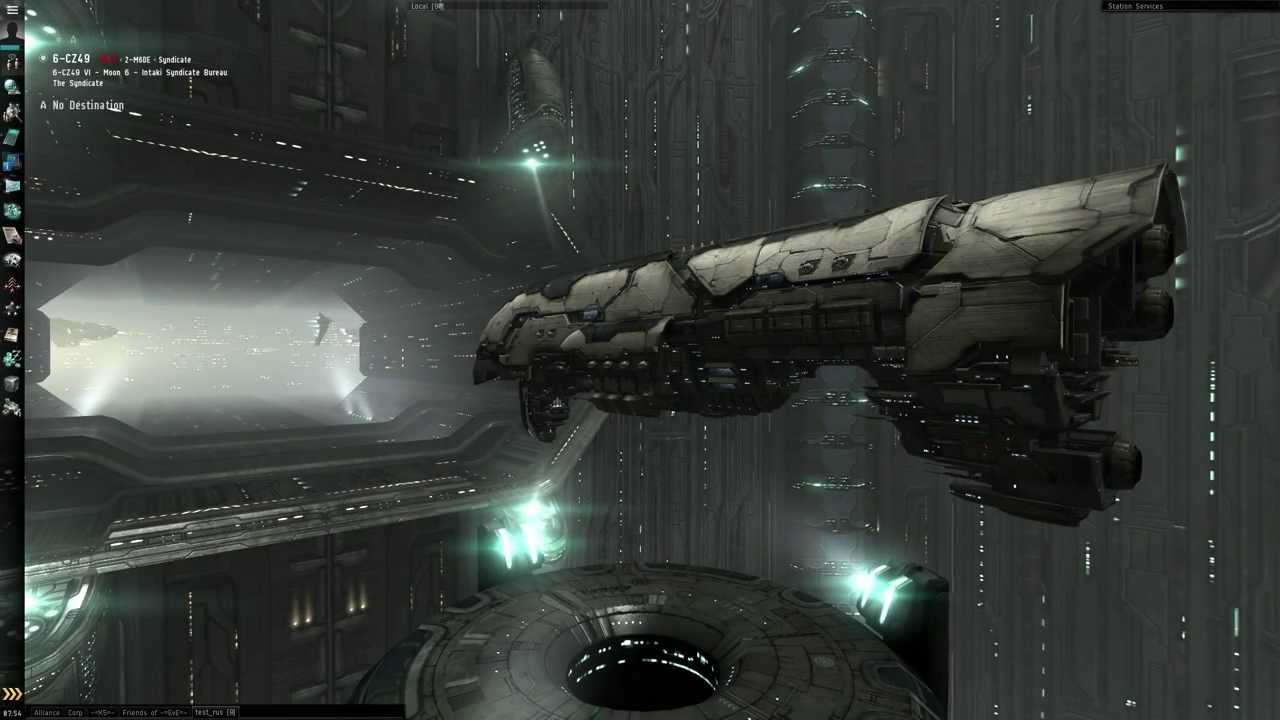 EVE: new apocalypse model and new jump animation - YouTube