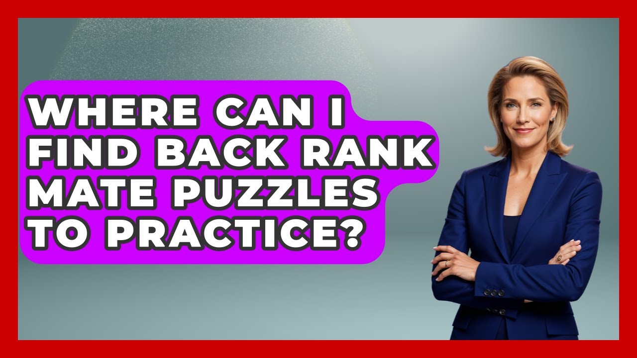Where Can I Find Back Rank Mate Puzzles To Practice? - The Chess Codex ...