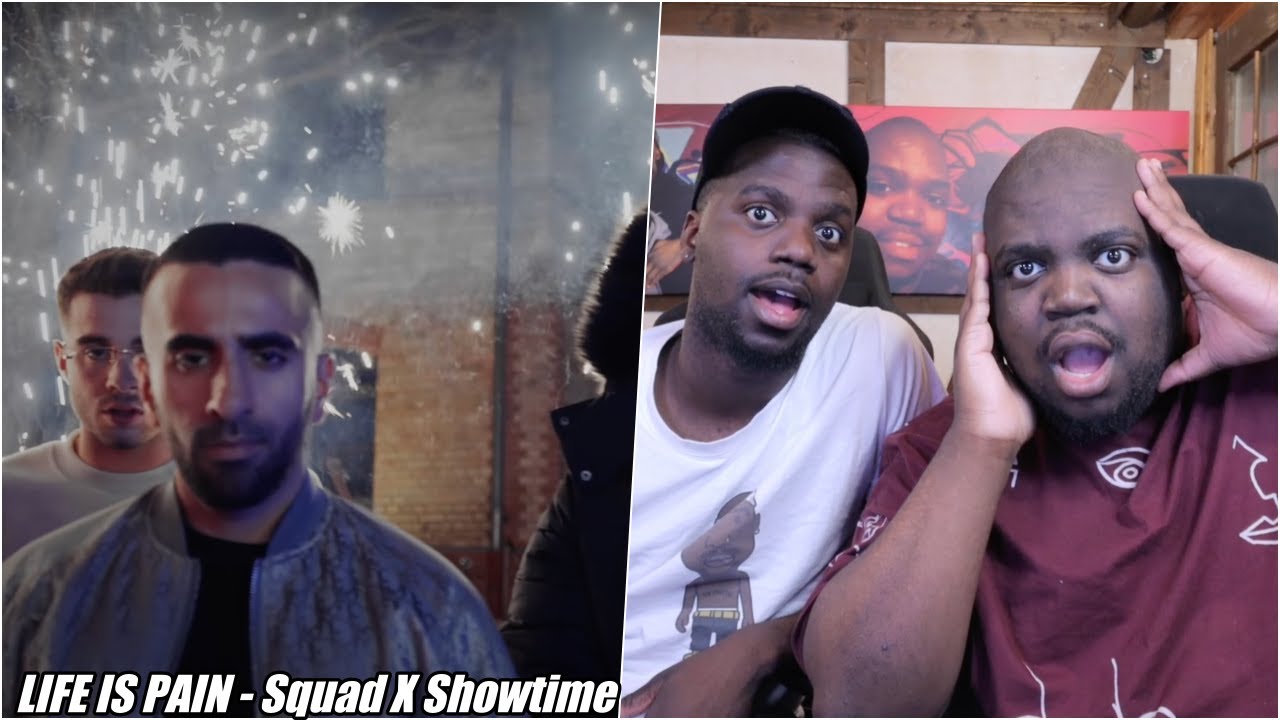 BLACKBROS REAGIEREN AUF: LIFE IS PAIN - Squad X Showtime - YouTube