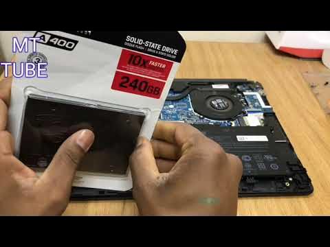 How To upgrade HDD To SSD Laptop HP (10 x first working) - YouTube