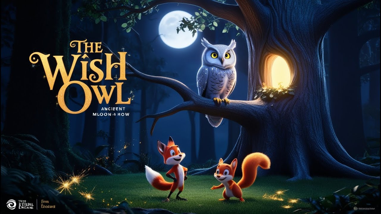 "The Wish Owl | A Magical Friendship Story for Kids | Bedtime Storytime ...
