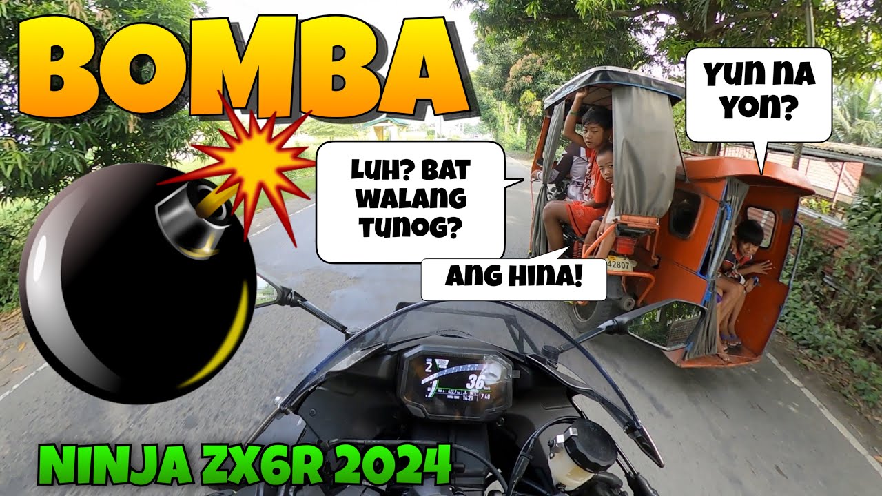 BOMBA!!!! BAT ANG HINA DAW? ZX6R NINJA 2024 - YouTube