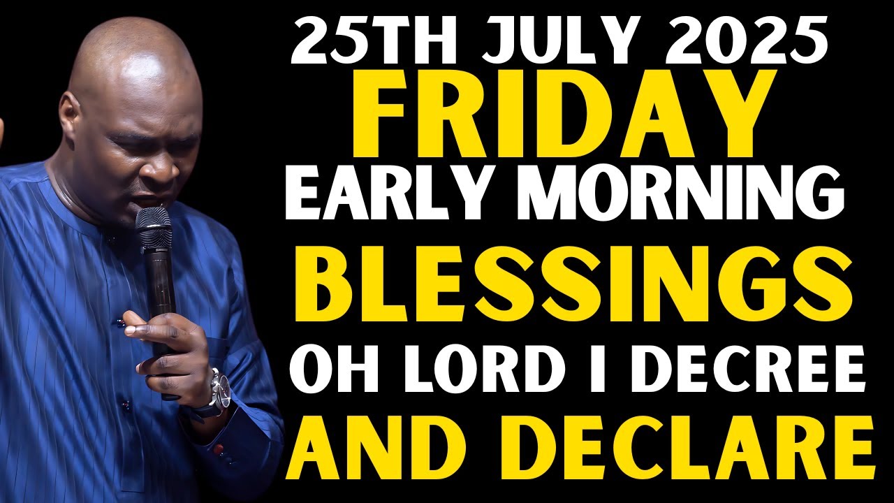 Early MORNING BLESSING To Favour You And Morning DECLARATION By Apostle ...