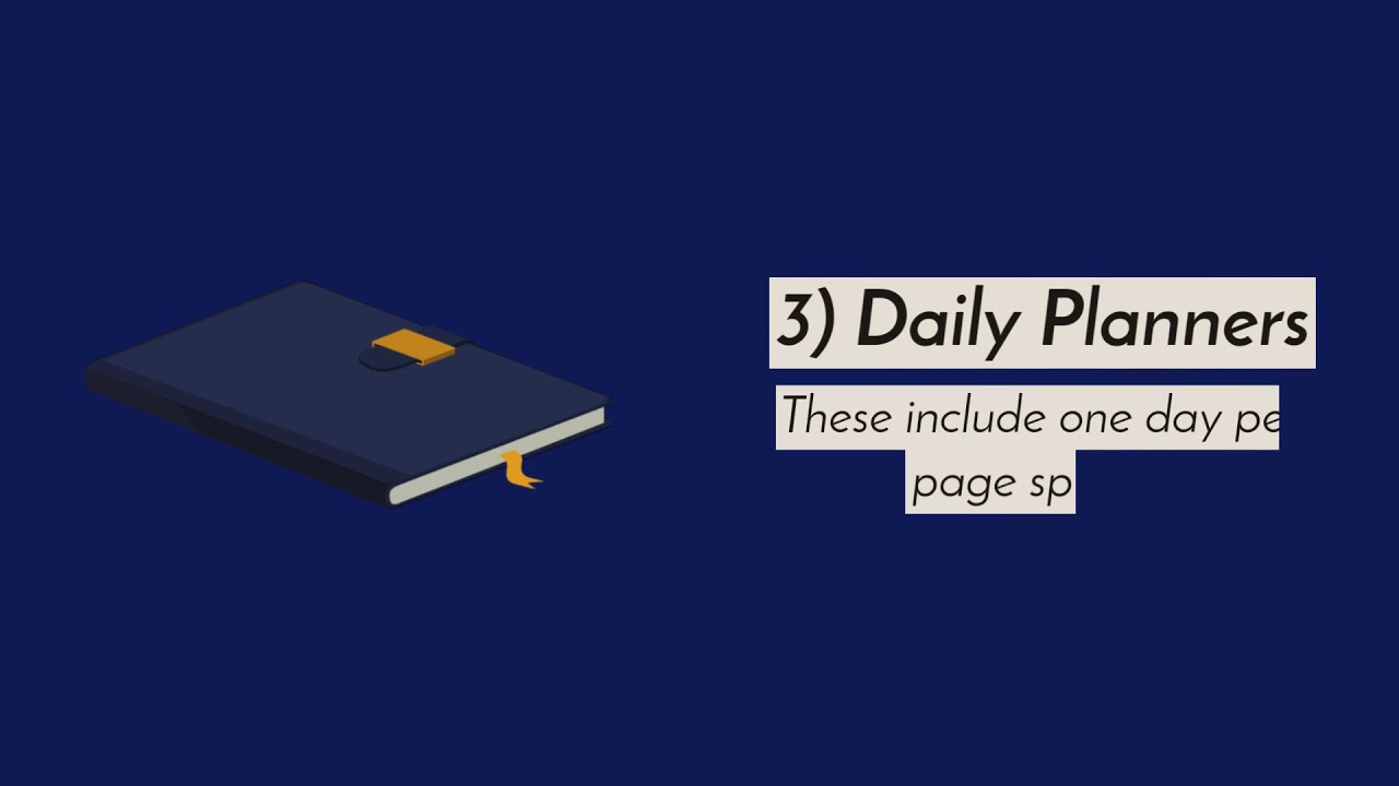 How to Use a Planner Effectively - YouTube