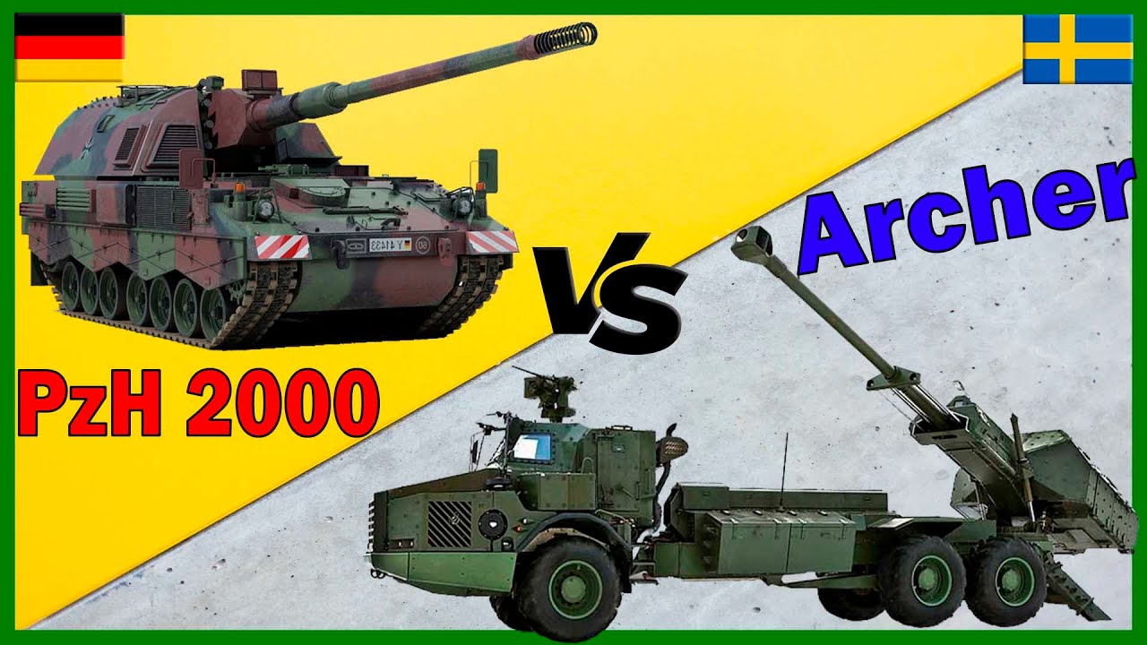 Pzh 2000 vs Archer -- Which is better? - YouTube