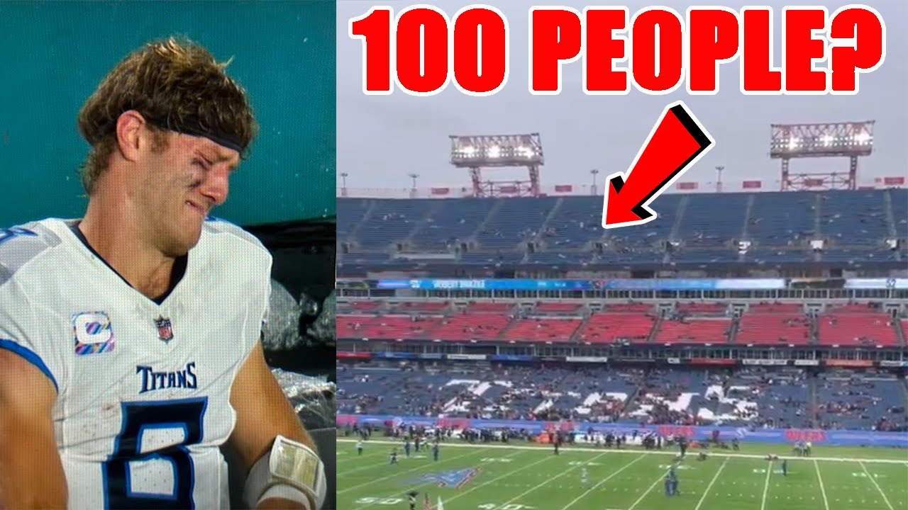 Tennessee Titans EMBARRASS the NFL with the WORST fan attendance you ...