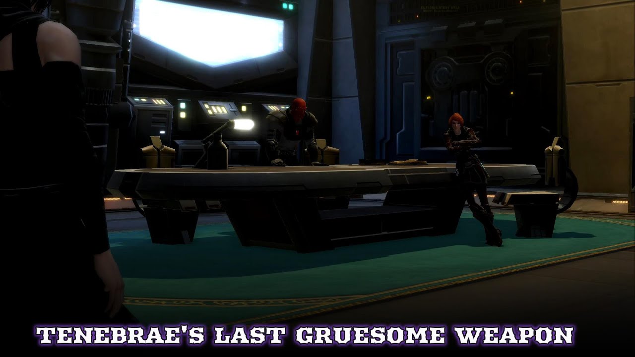 SWTOR - Tenebrae's Last Gruesome Weapon - Chapter 69 - YouTube