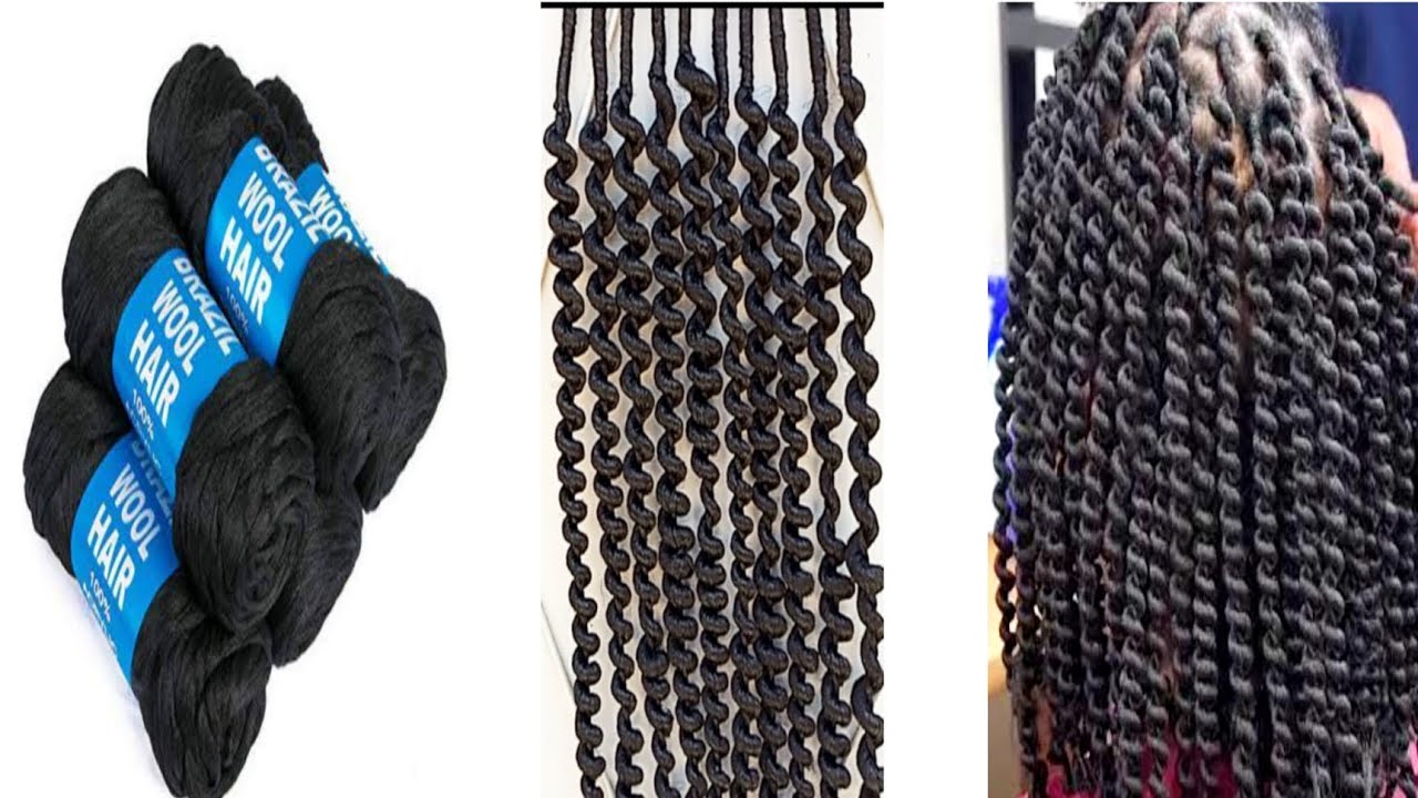 DIY || HOW MAKE MAKE CROCHET FAKE TWIST WITH BRAZILIAN WOOL - YouTube