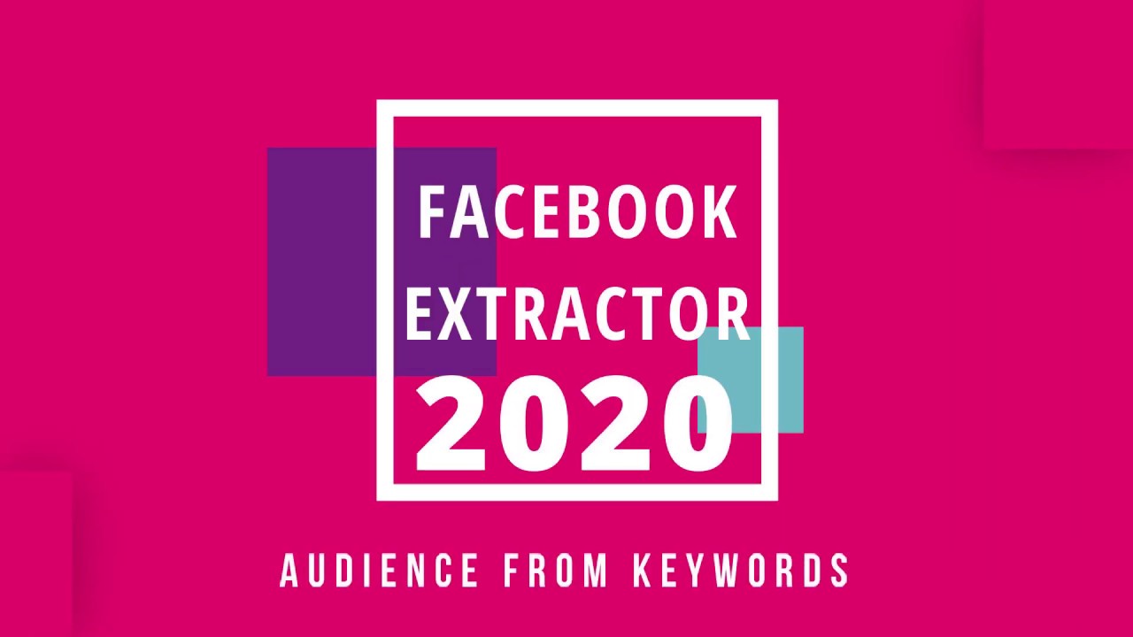 Facebook Data Extractor - Facebook Groups Extractor 2020 | Simple ...