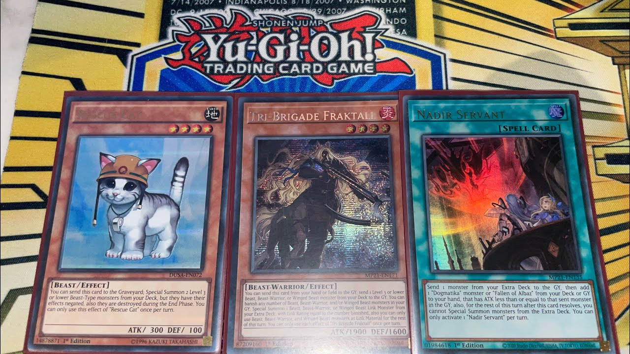 Yu-Gi-Oh Updated* Tri-Brigade Deck Profile! - This deck still a thing ...