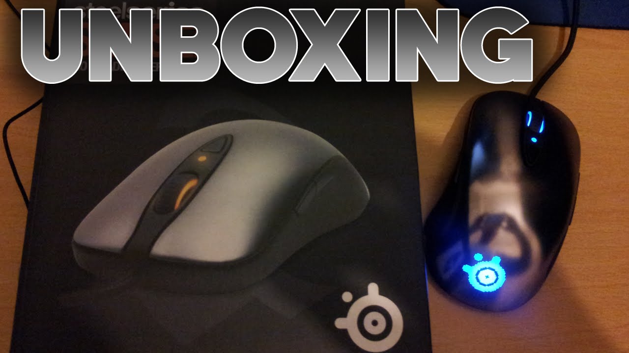 Unboxing Steelseries Sensei - Ratón Gaming - YouTube