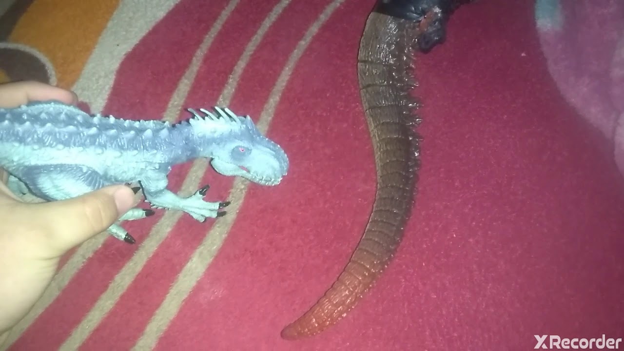 Godzilla vs dragon dominus rex - YouTube