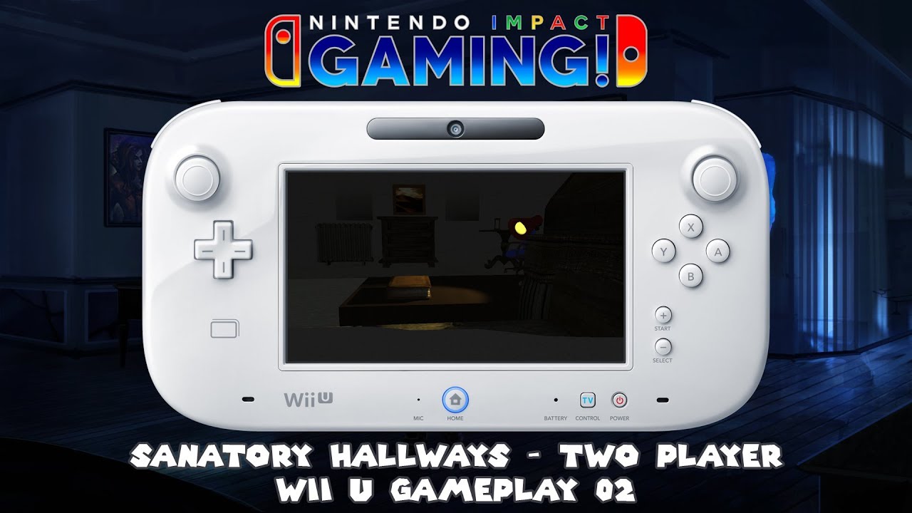 Sanatory Hallways: More Two-Player Wii U Gameplay - YouTube