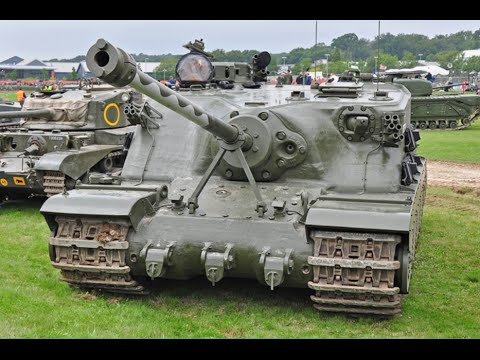Tortoise A39 British Heavy Assault Tank (79 tons) - YouTube