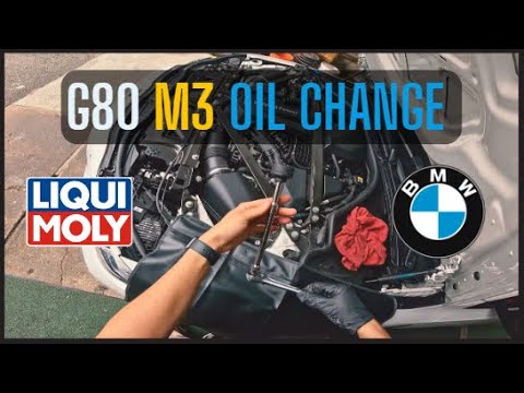 DIY Oil Change on my G80 M3! | POV Tutorial [4K] - YouTube