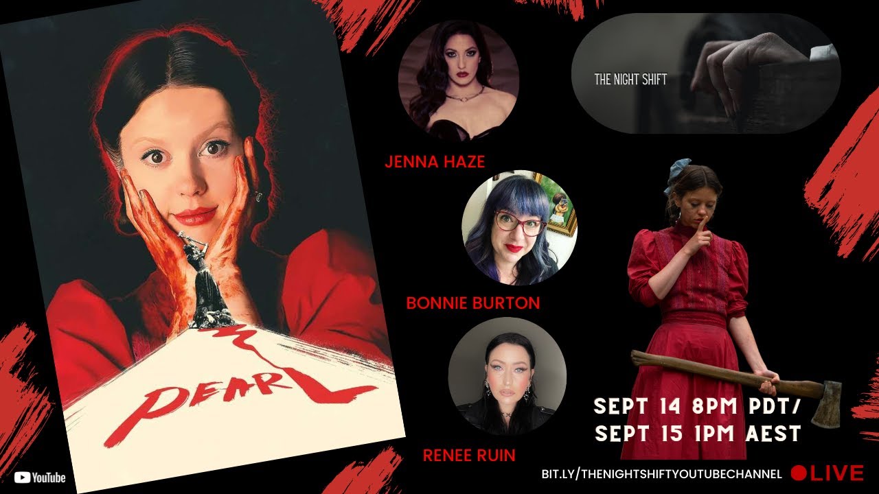Ep 15: Pearl (2022) with co-hosts Jenna Haze and Bonnie Burton - YouTube