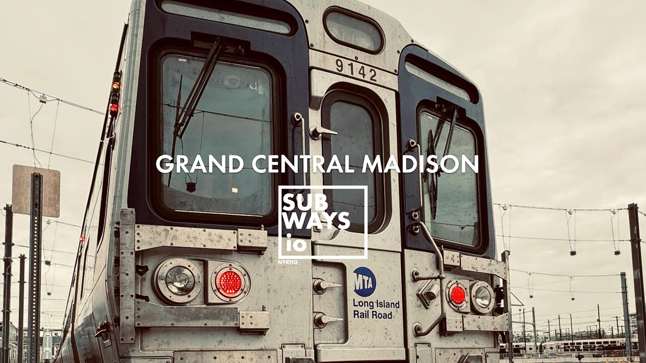 New York City MTA | LIRR M9 Grand Central Cab Ride - YouTube