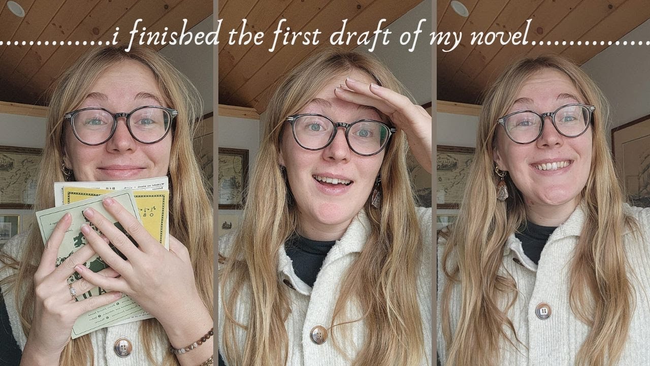 the first draft of my novel is complete! // what comes next with the ...