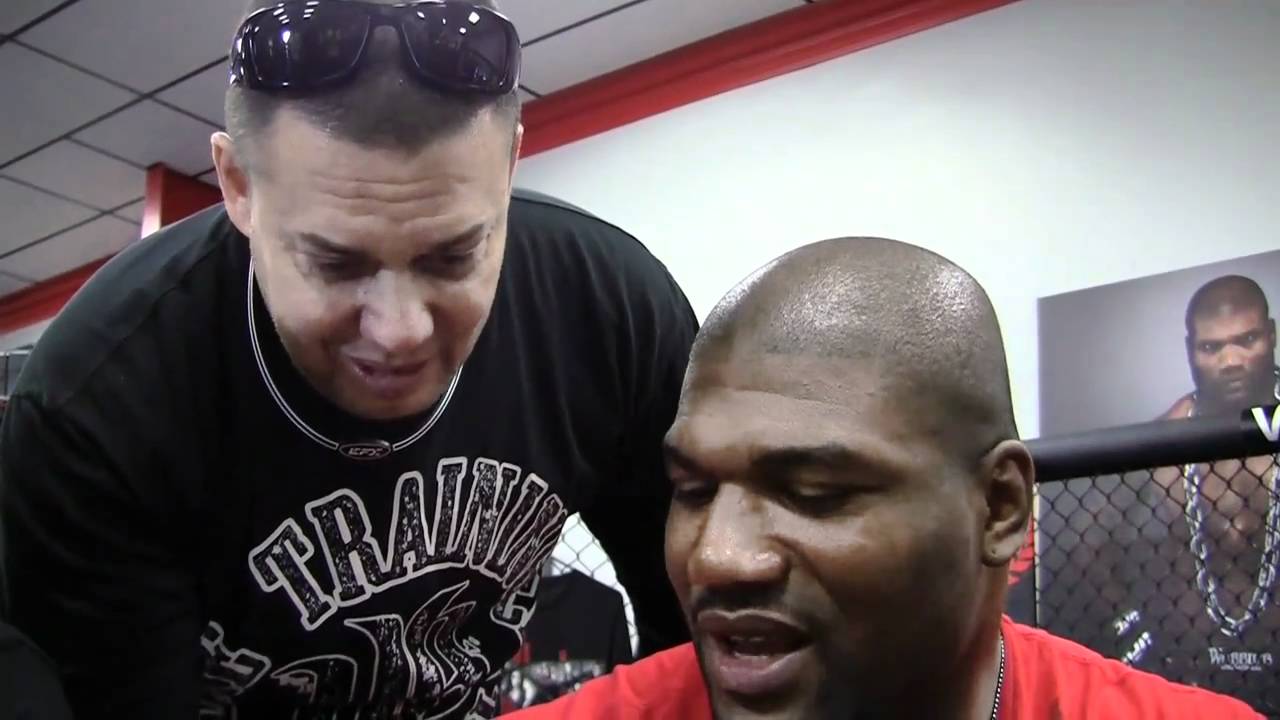 Quinton Rampage Jackson and Michael The Count Bisping - YouTube