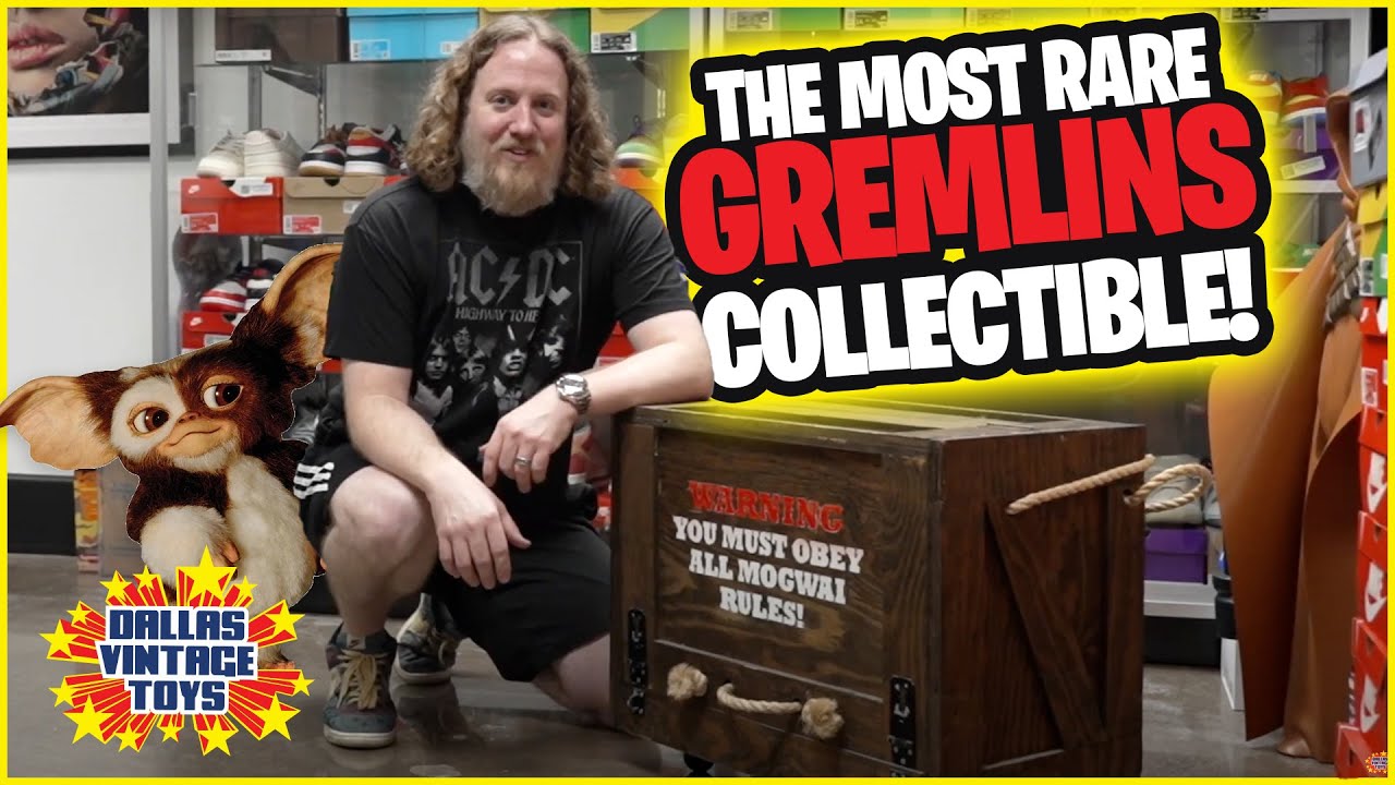 THE MOST RARE GREMLINS COLLECTIBLE! Toy Fair, Steven Spielberg ...