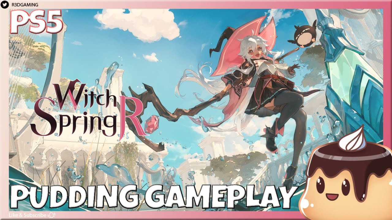 🫧WitchSpring R Console Gameplay Walkthrough Part 1 Pudding Gameplay ...