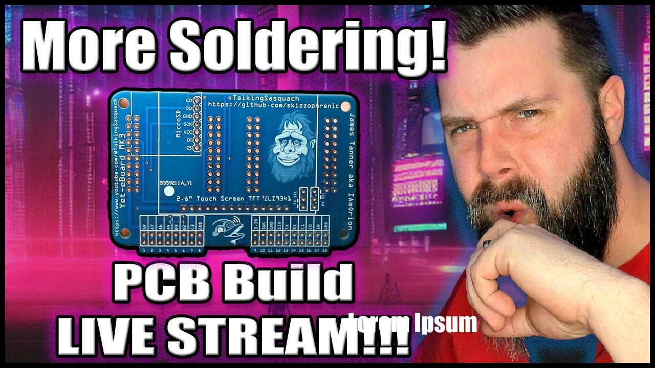 PCB Building Live Stream!! - YouTube