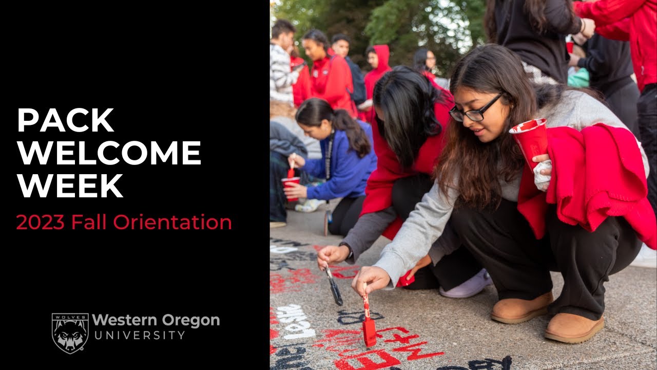 PACK Welcome Week 2023 | Western Oregon University - YouTube