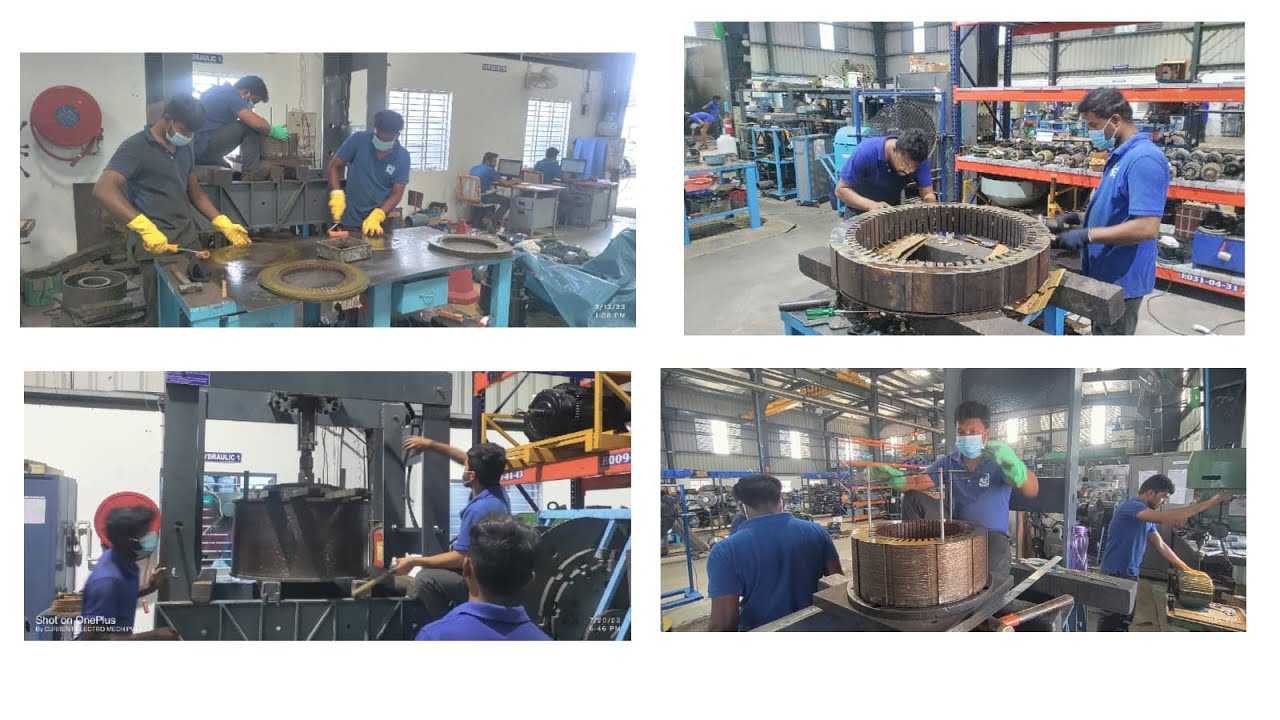 Multi Types of Motor Core-Restacking - YouTube