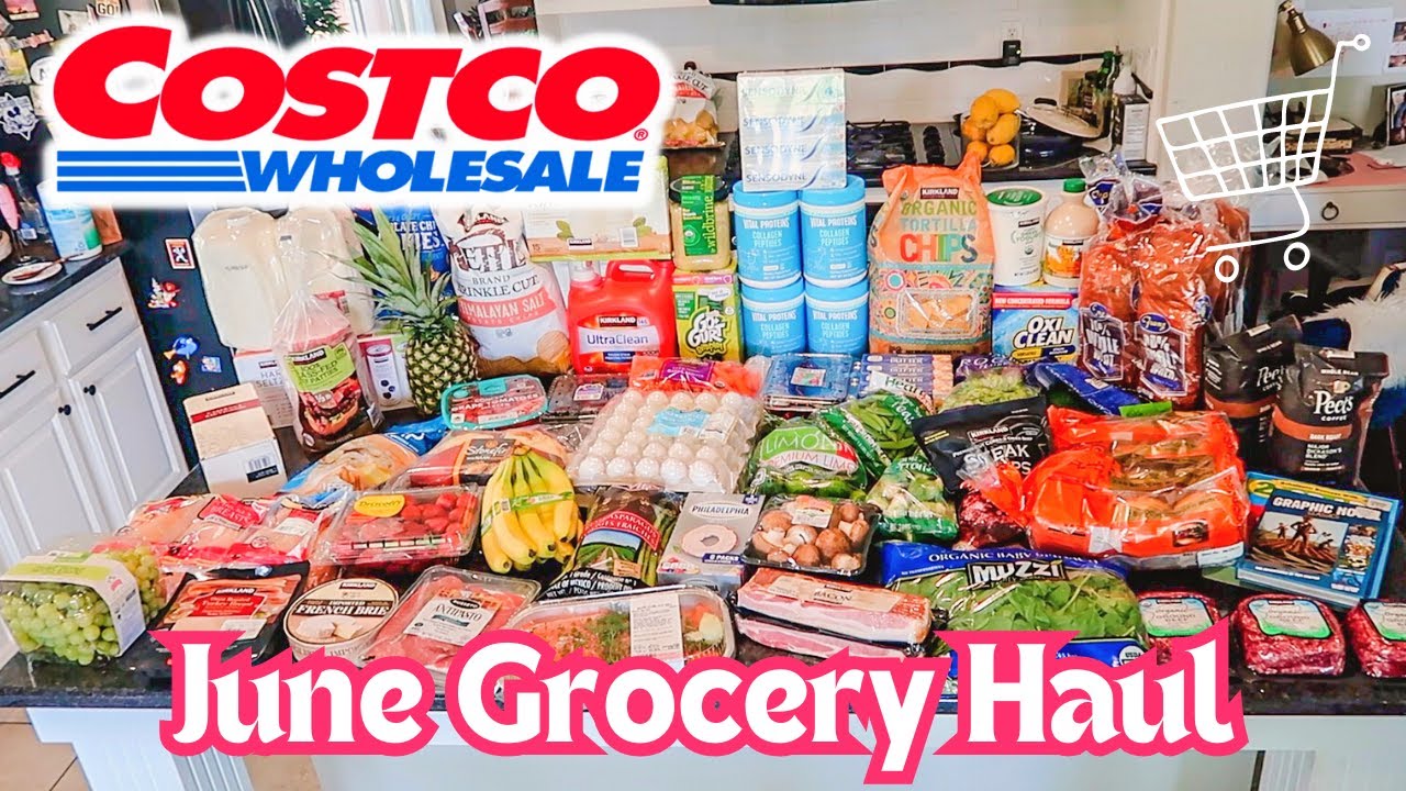 Costco Monthly Shopping Haul/massive haul with prices! - YouTube