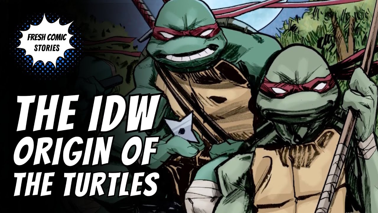 The IDW Origin of the Turtles |Teenage Muntant Ninja Turtles Volume 1 ...