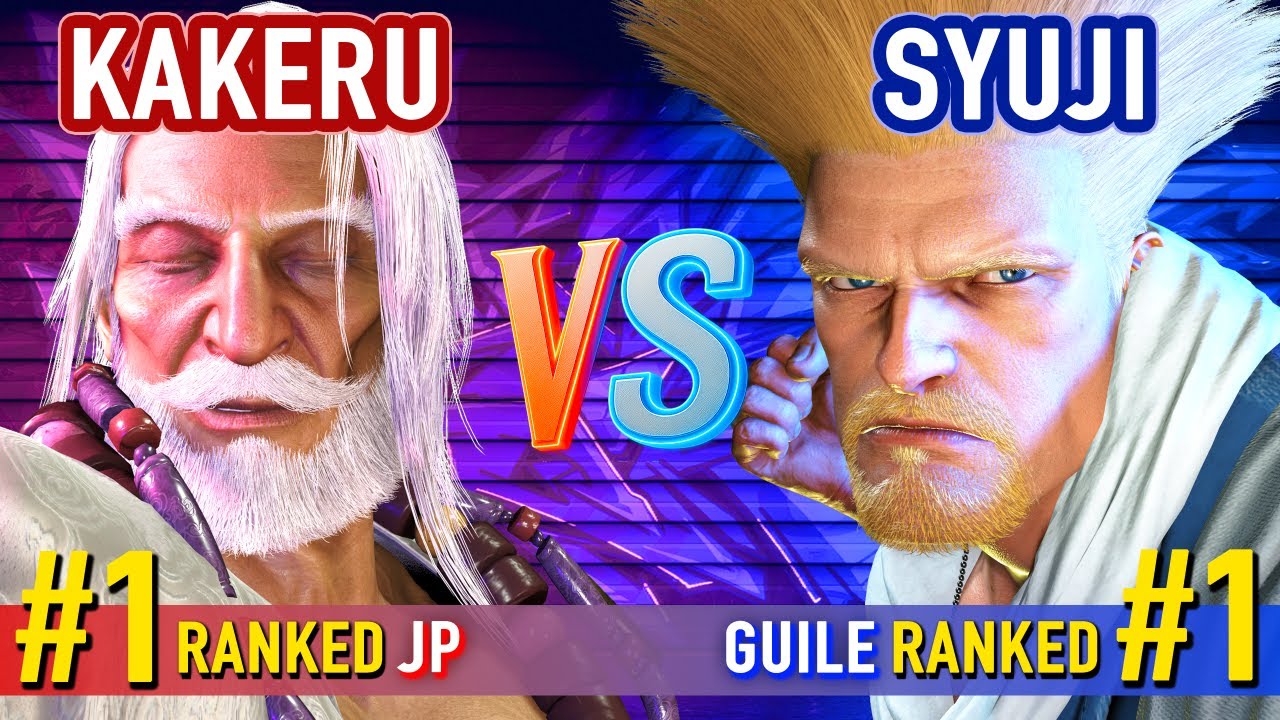 SF6 KAKERU (#1 Ranked JP) vs SYUJI (#1 Ranked Guile) High Level ...